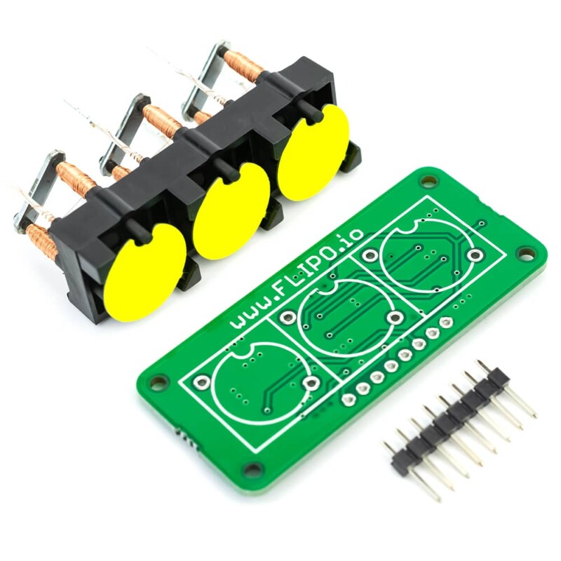 1×3 Flip-disc Display – Flipo