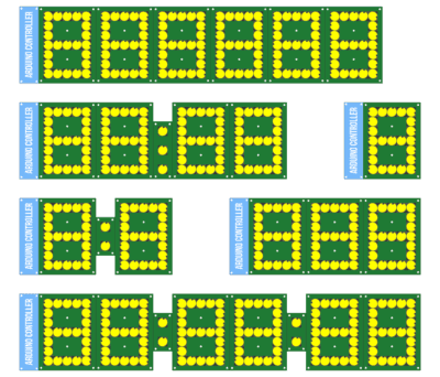 Arduino Controller #1 for Flip-disc Displays - Flipo