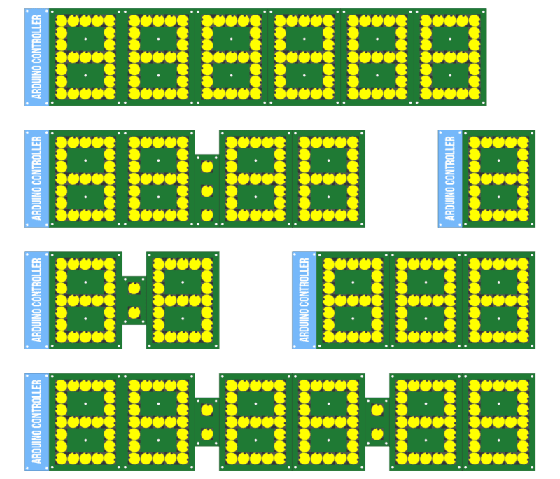 7-Segment Flip-disc Display – Flipo