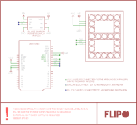 7-Segment Flip-disc Display – Flipo