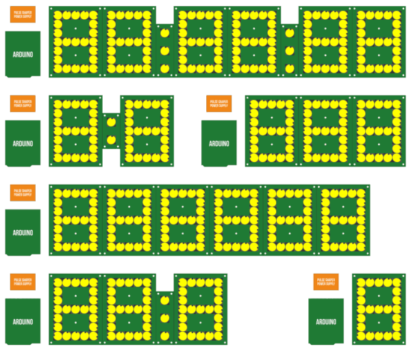 7-Segment Flip-disc Display – Flipo