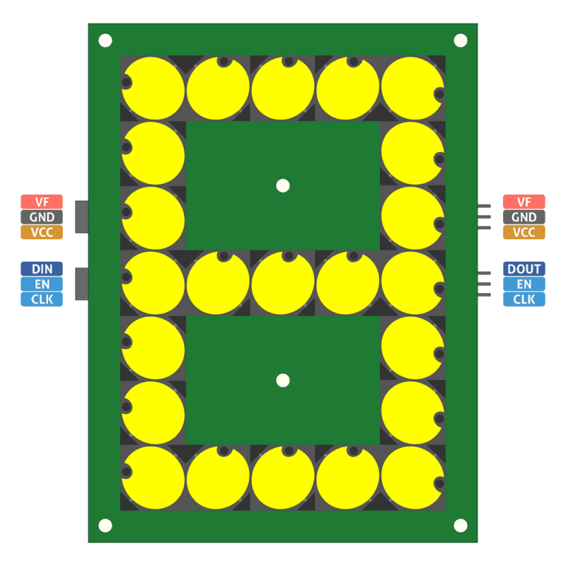 7-Segment Flip-disc Display – Flipo