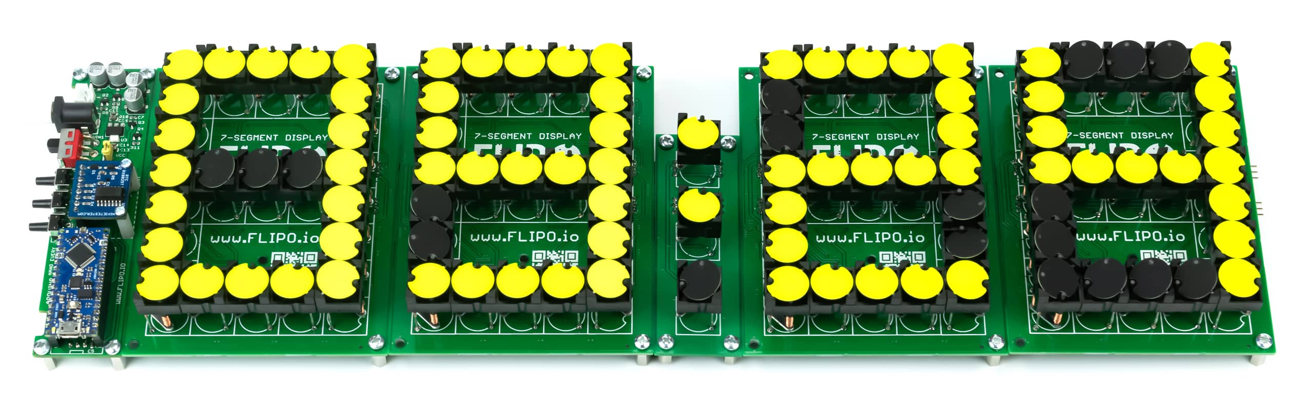 Arduino Controller #1 for Flip-disc Displays - Flipo