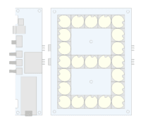 Arduino Controller #1 for Flip-disc Displays – Flipo