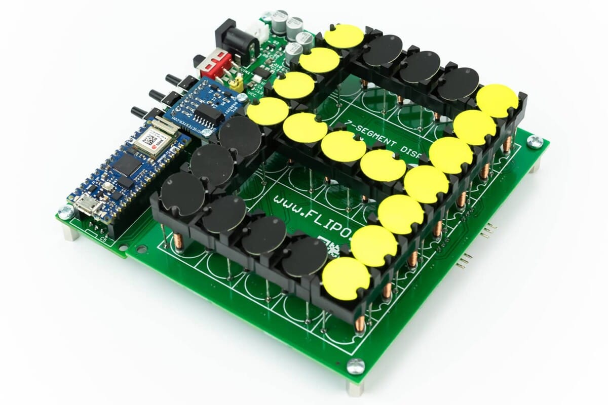 Arduino Controller #1 for Flip-disc Displays – Flipo