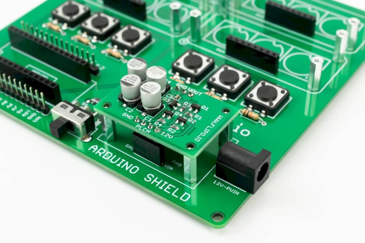 Arduino Shield - 1x3 Flip-disc Display - Flipo